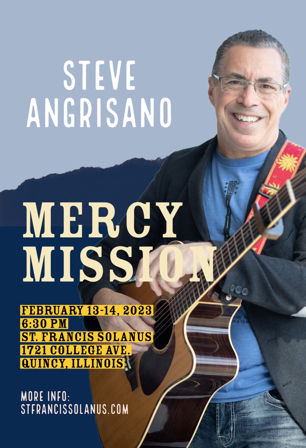 Join Steve Angrisano For A Parish Mission at St. Francis - February 13 ...